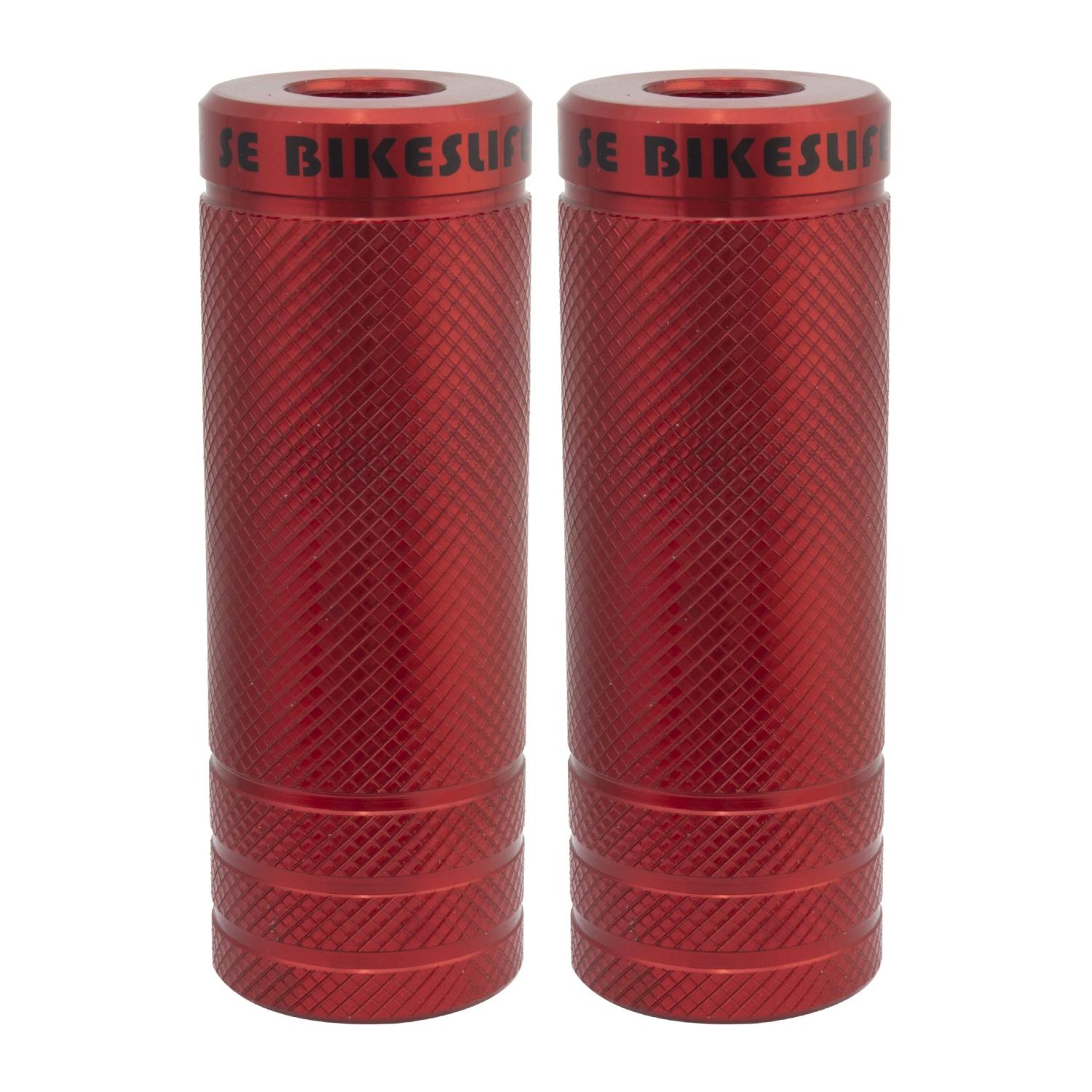 SE BIKES Axle Pegs Wheelie Pegs 35x98 3/8-14MM - Red | Buy Now with ...
