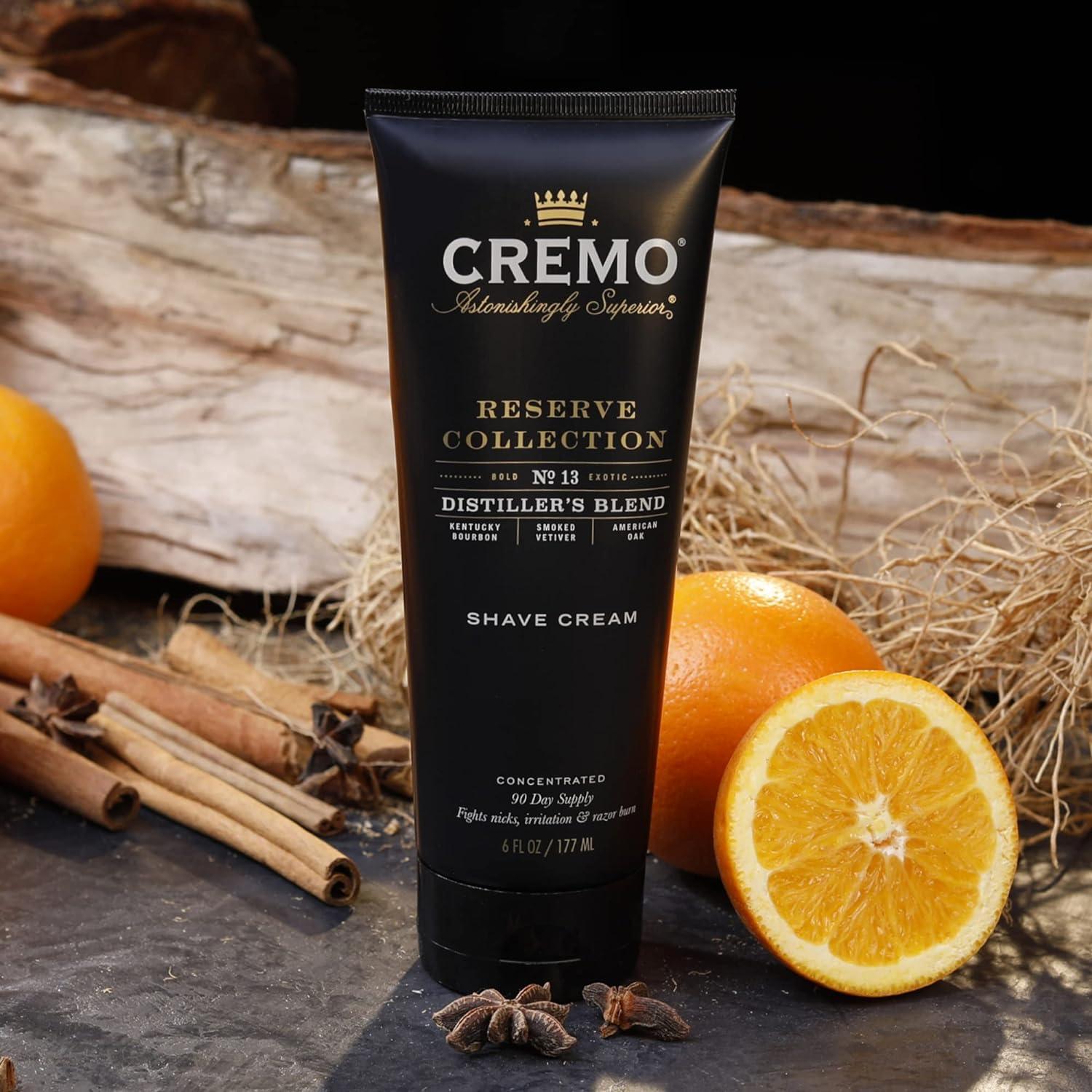 Cremo Distillers Blend Shave Cream 6 Fl Oz (2 Pack) - Barber Grade ...