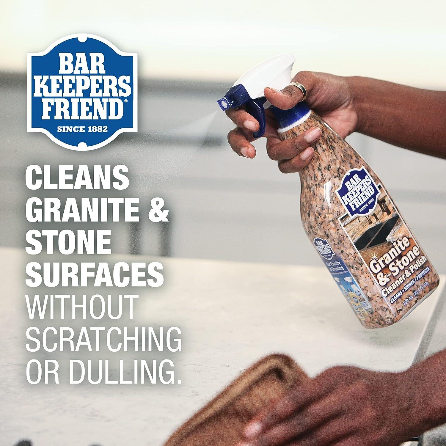 Bar Keepers Friend Granite & Stone Cleaner & Polish - 25.4 oz - For ...