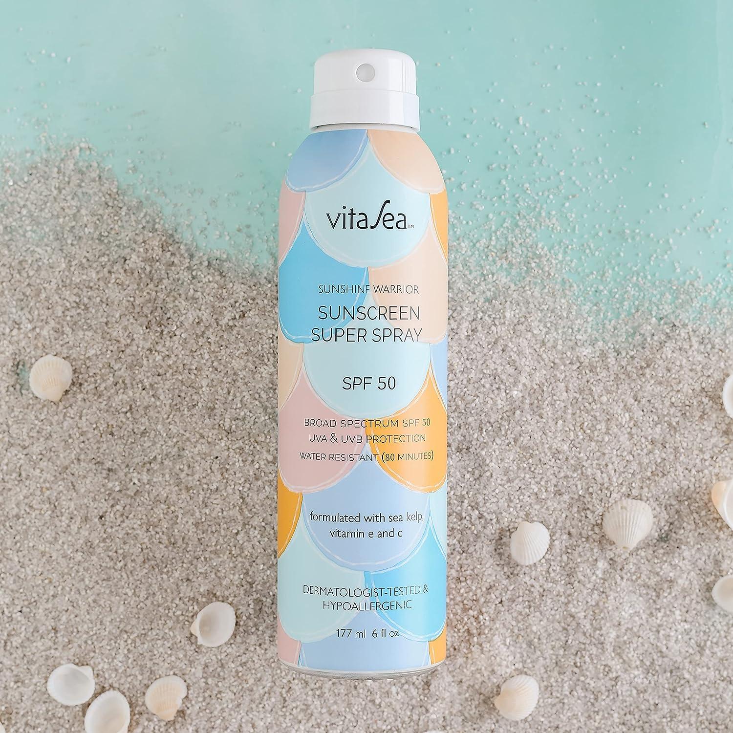 Noodle & Boo Vita Sea Sunshine Warrior Sunscreen Super Spray SPF 50 ...