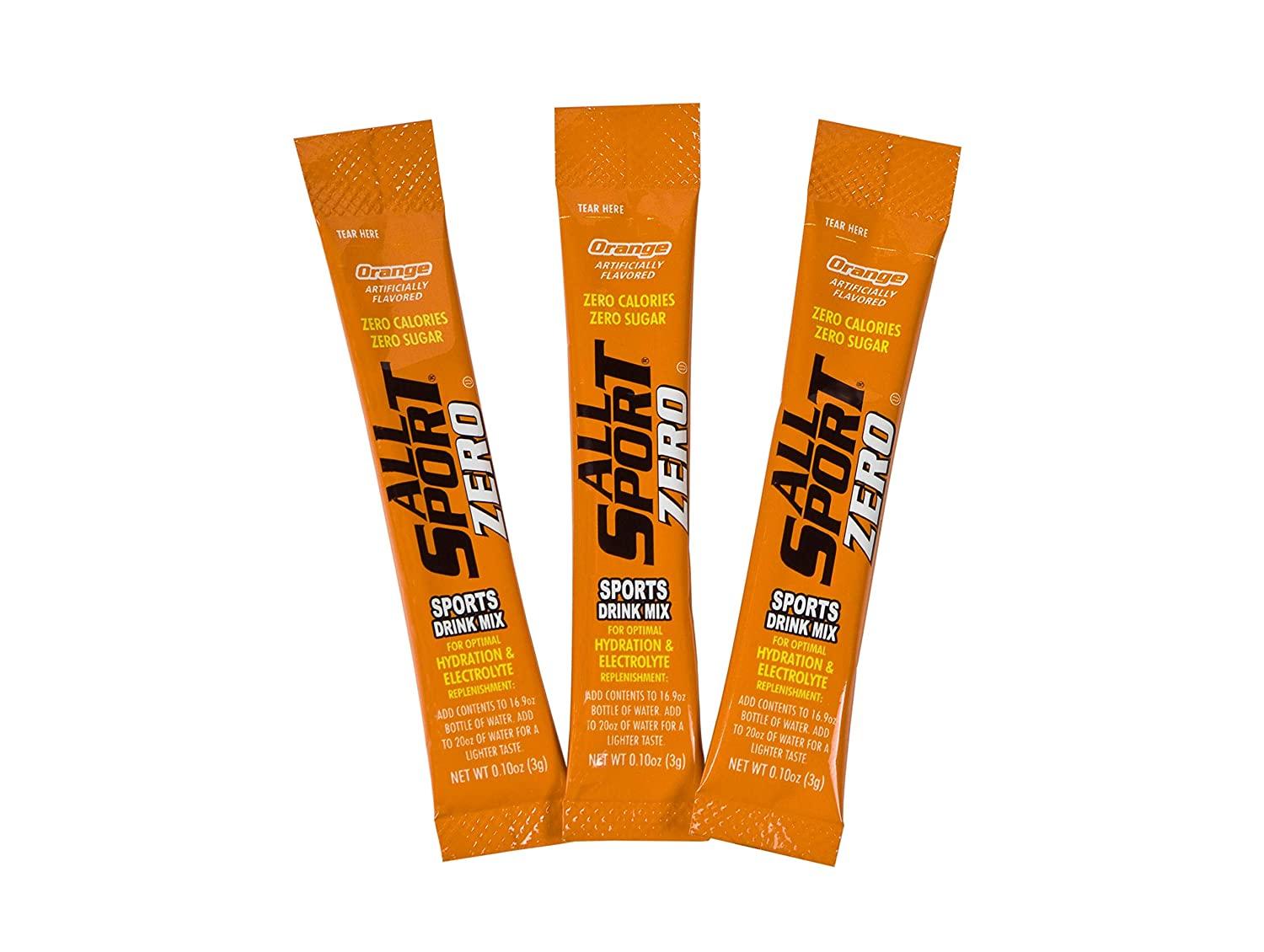 Zero Calorie All Sport Powder Hydration Sticks - Orange Electrolyte ...