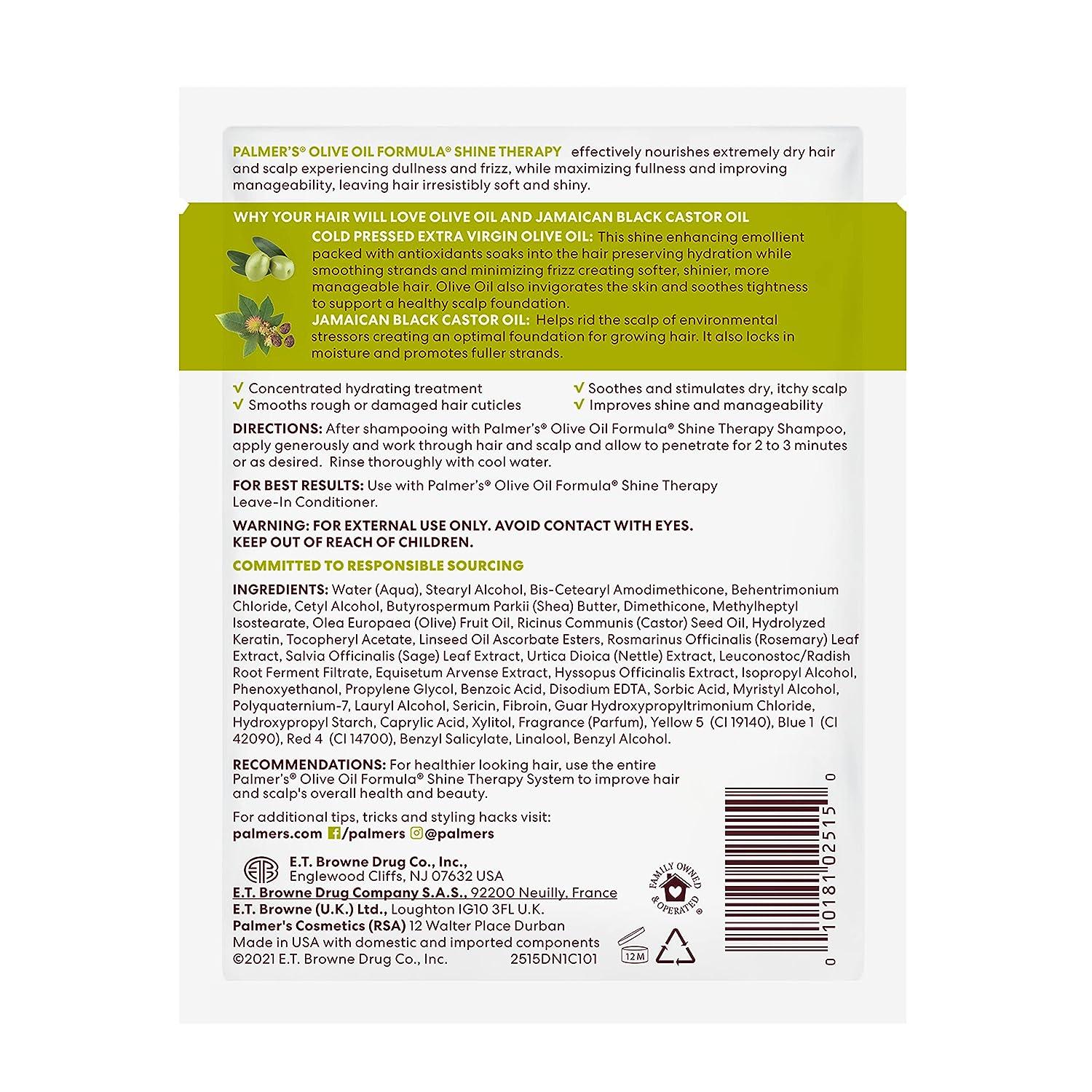 Palmer's Olive Oil Deep Conditioner Packet - 2.1 oz (Pack of 1) | Buy ...