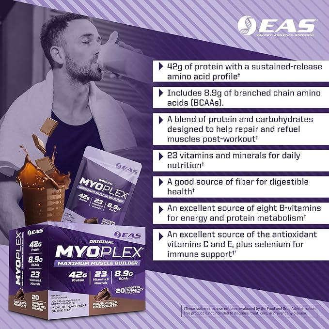 Original Myoplex Maximum Muscle Builder | Meal Replacement Protein ...