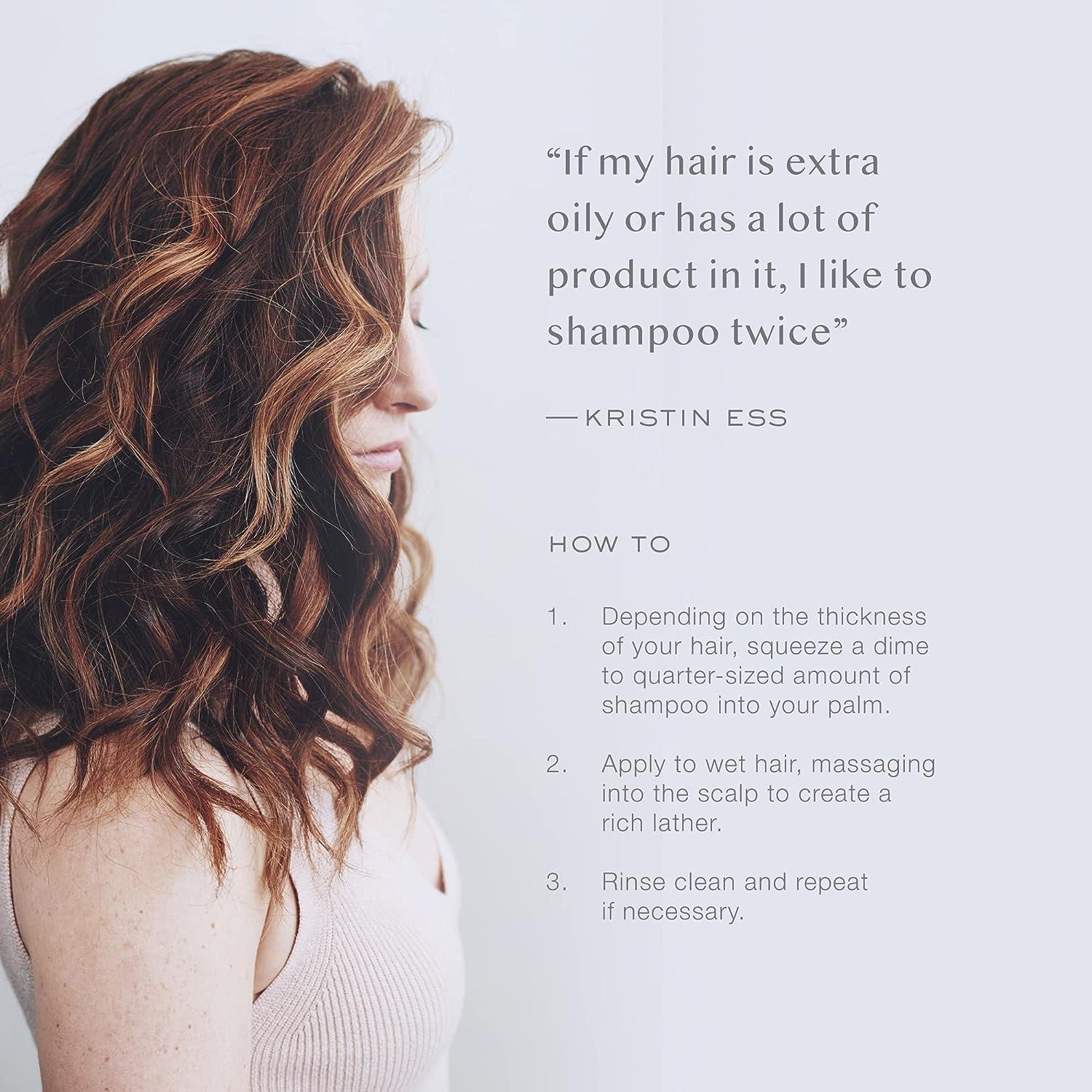 Kristin Ess Avocado & Castor Oil Shampoo + Conditioner Bundle - Sulfate ...