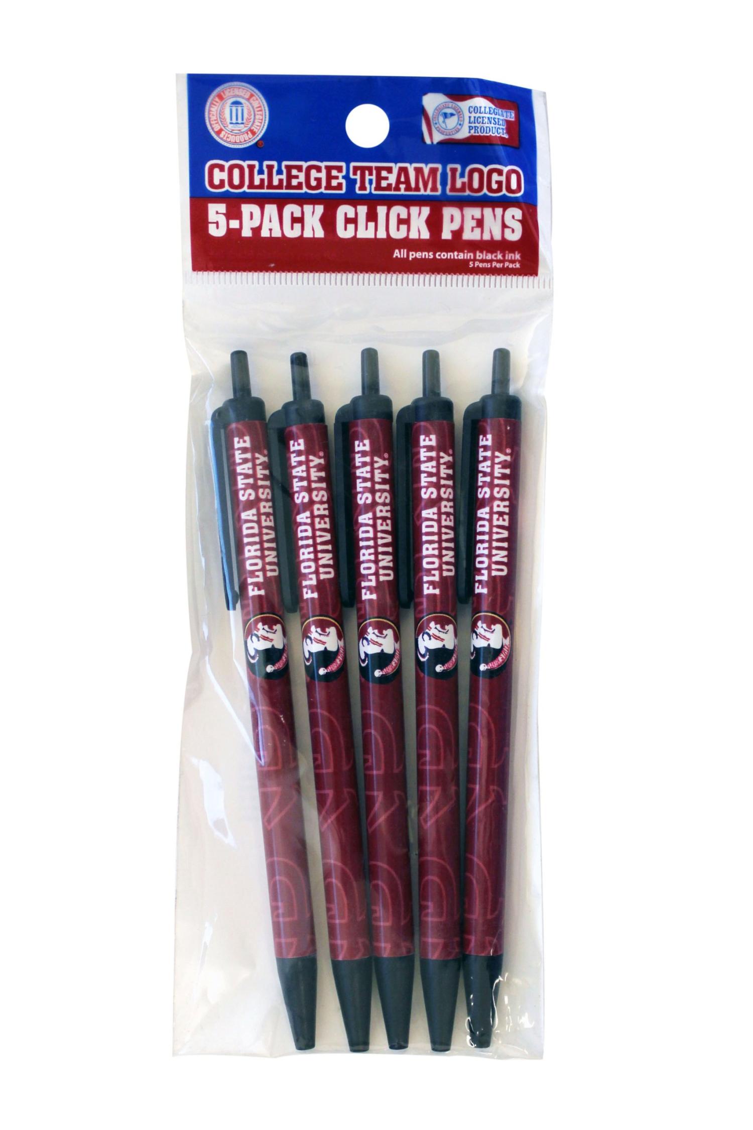 NCAA Florida State Seminoles Disposable Click Pens | Buy Now with ...