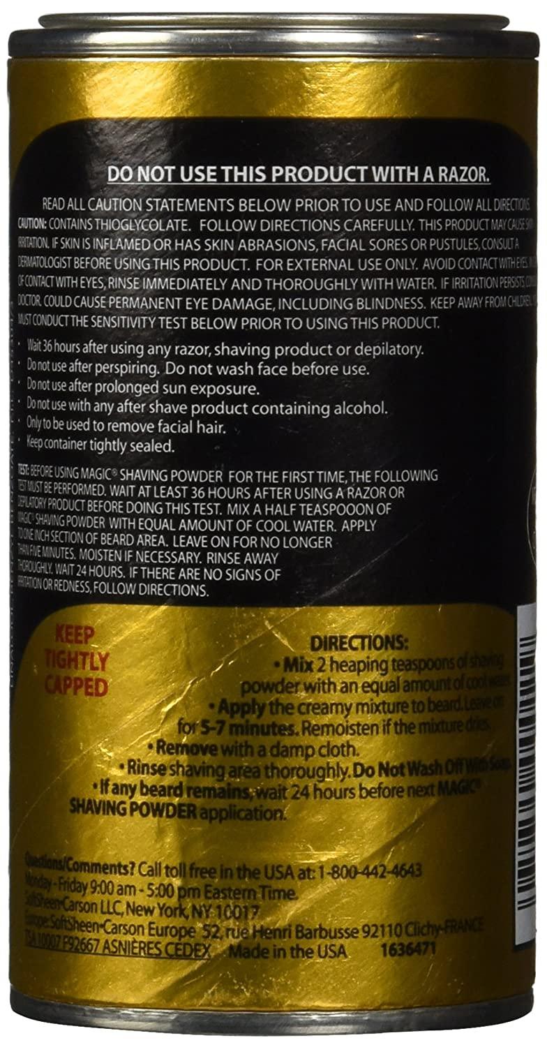 SoftSheen-Carson Magic Razorless Shaving Powder for Men - 4.5 oz ...