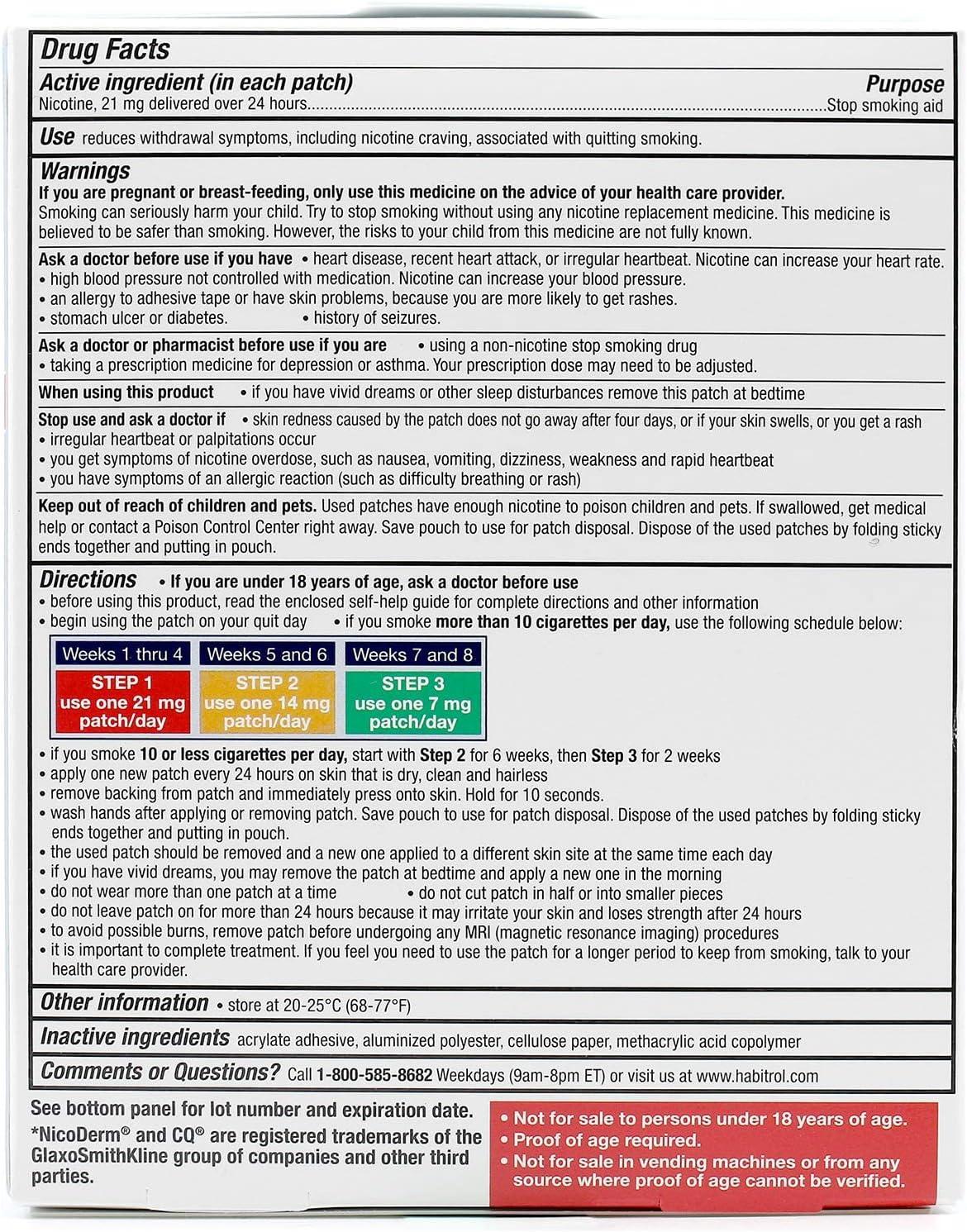 Rite Aid Nicotine Patches Step 1 - 21mg - 14 Count | Quit Smoking Aid ...