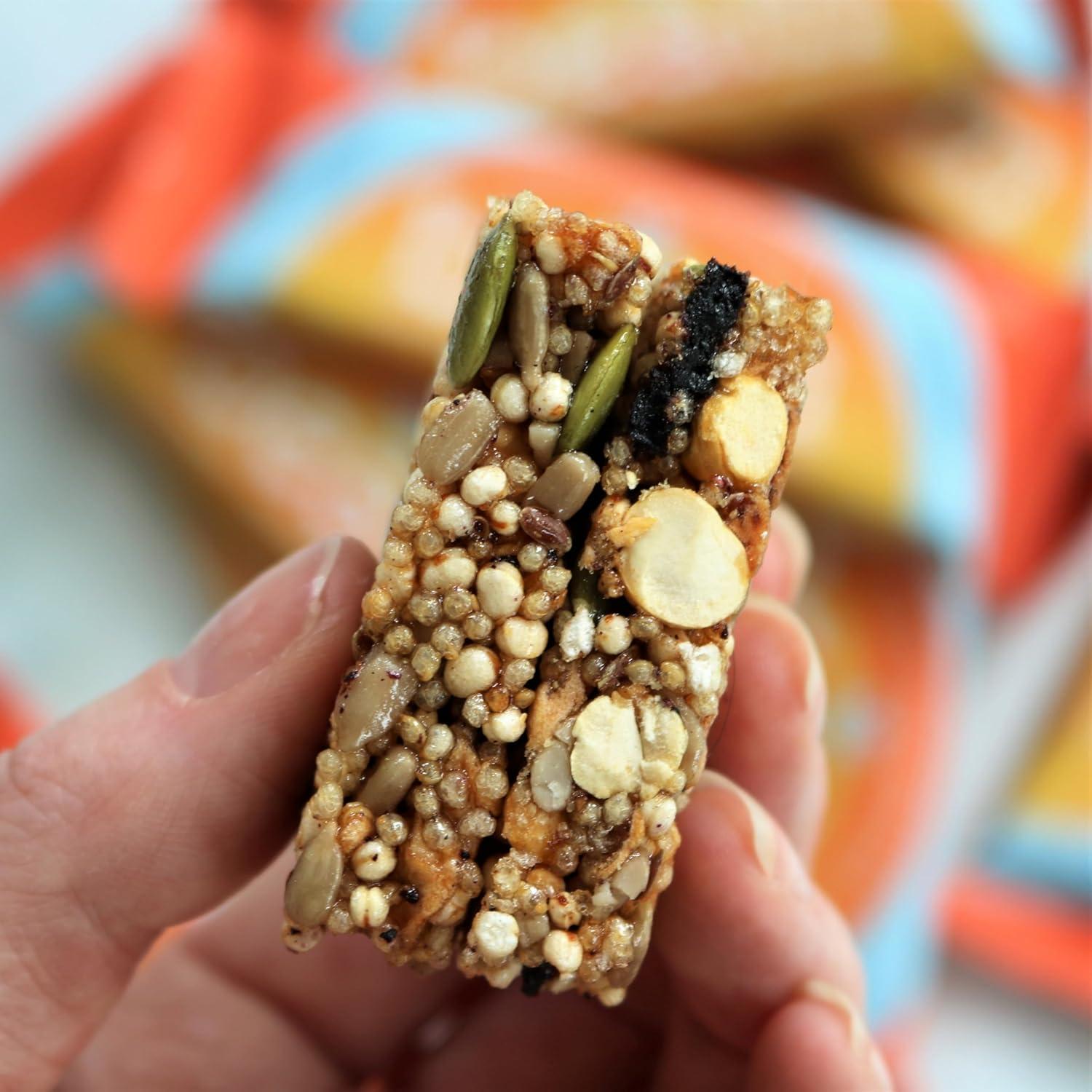 BEAM Blueberry Lemon Crispy Seed Bar | Nut-Free & Gluten-Free | Plant ...