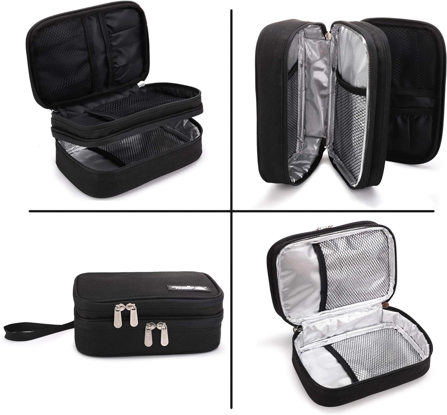Apollo Walker Insulin Cooler Travel Case - Diabetic Organizer for ...