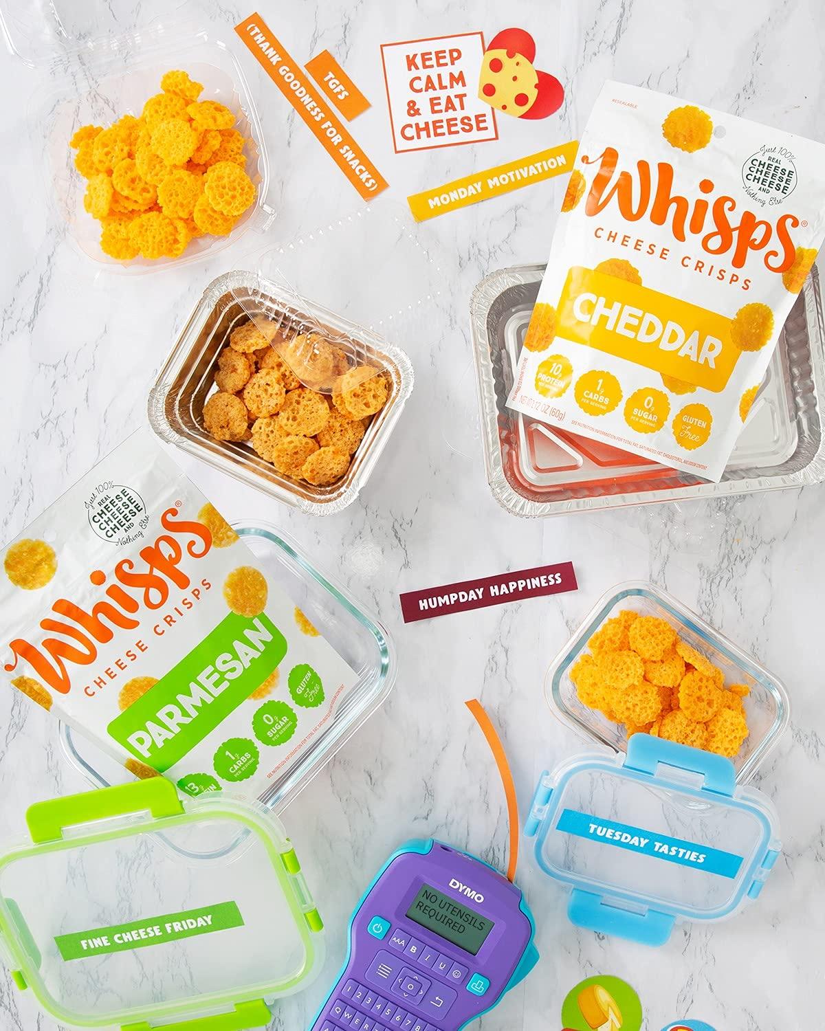 Whisps Cheese Crisps - Variety Pack (Parmesan, Nacho, Ranch, Hot ...