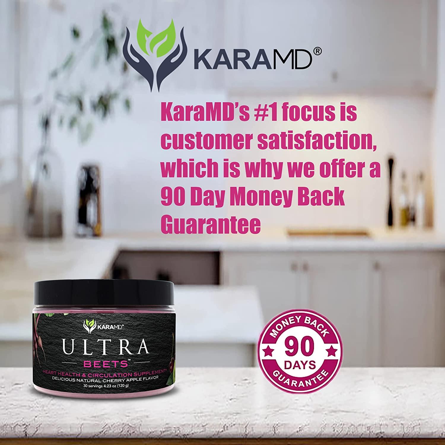 KaraMD UltraBeets | Doctor Formulated Beets Superfood Powder | Non-GMO ...