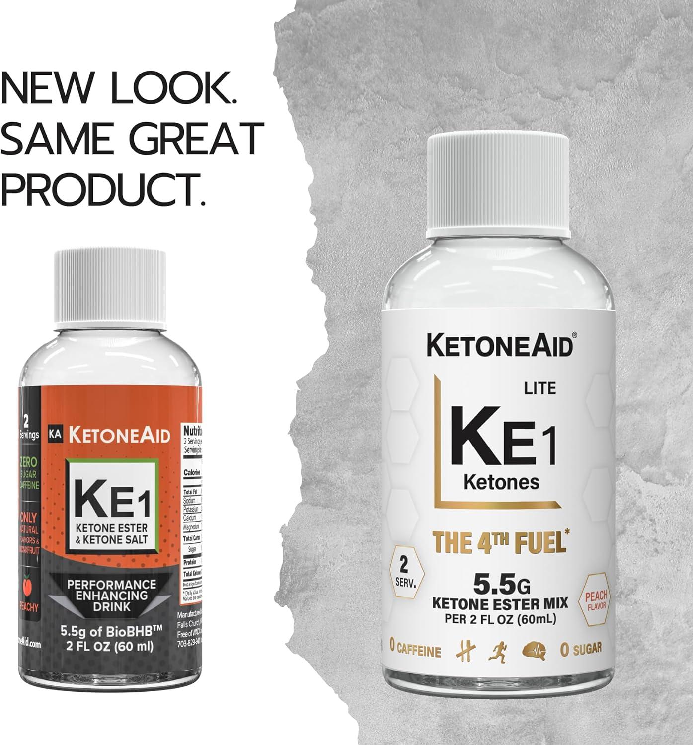 KetoneAid KE1 Ketone Ester Drink | Ready to Drink with 60% D-BHB Ketone ...