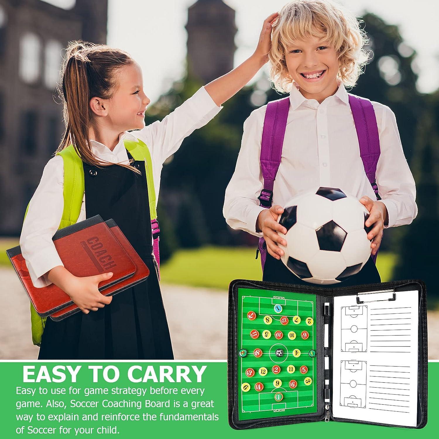 Pure Vie Soccer Coaches Tactical Board - Portable Magnetic Football ...