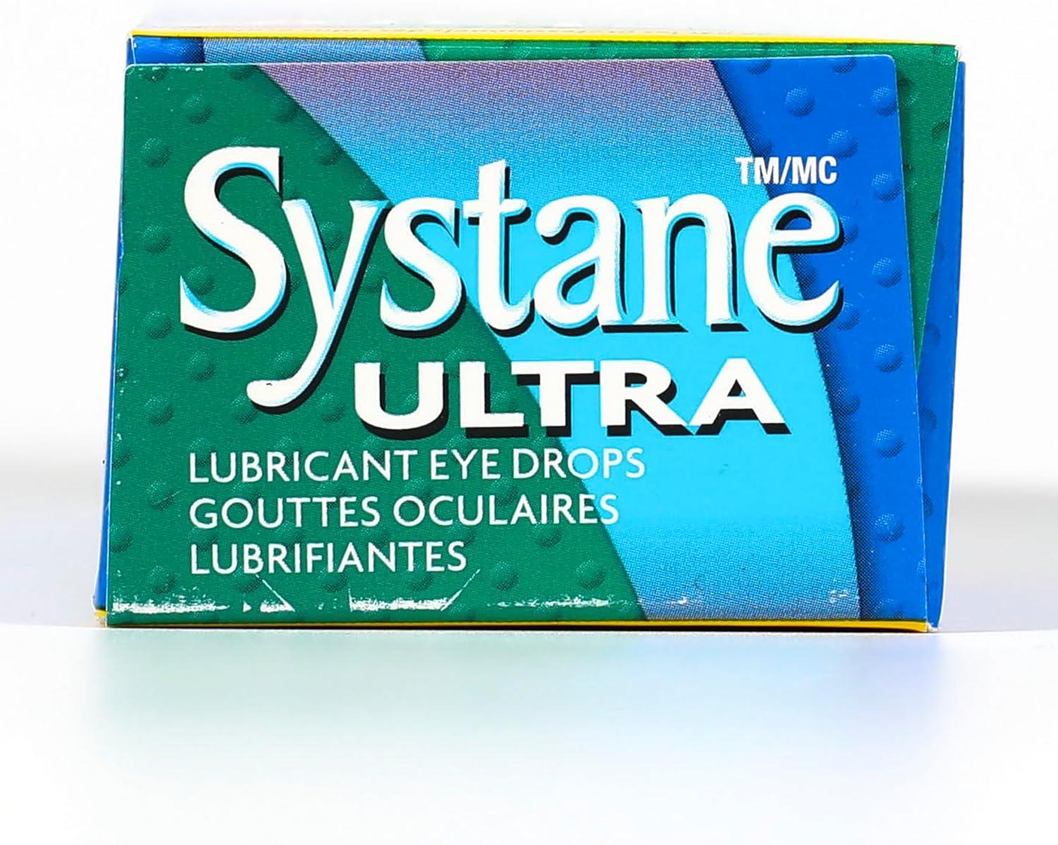 Systane Ultra Lubricant Eye Drops Twin Pack 0.33 fl oz | High ...