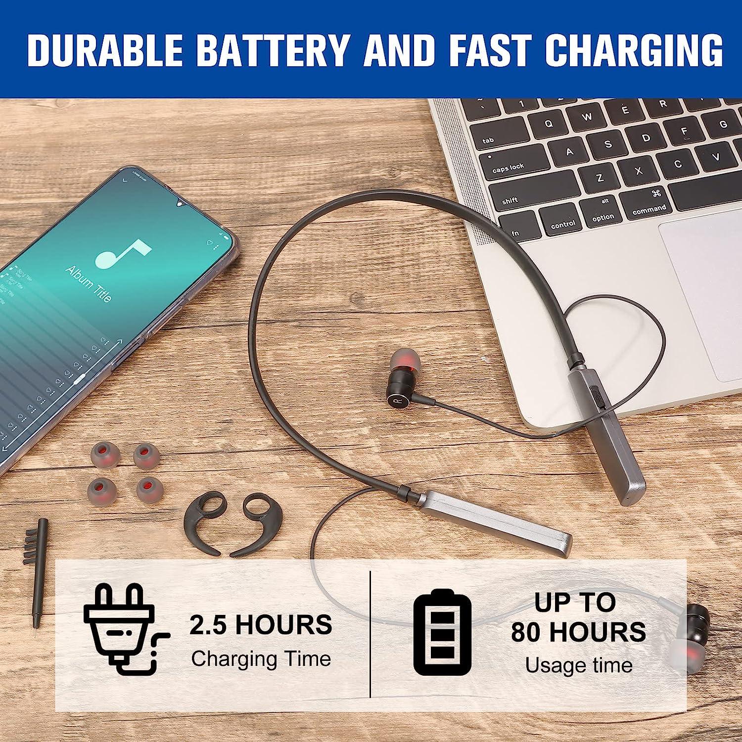 CESLIFF Rechargeable Hearing Aids - Wireless Neckband Amplifier for ...