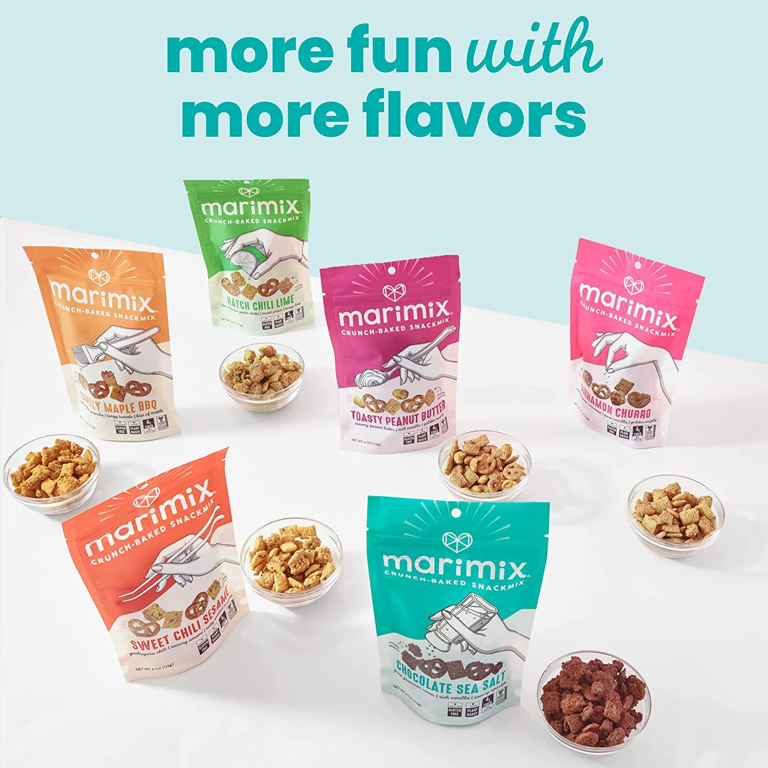 Marimix Sweet Snack Mix - 3 Pack | Crunchy Baked Sweet & Salty Savory ...