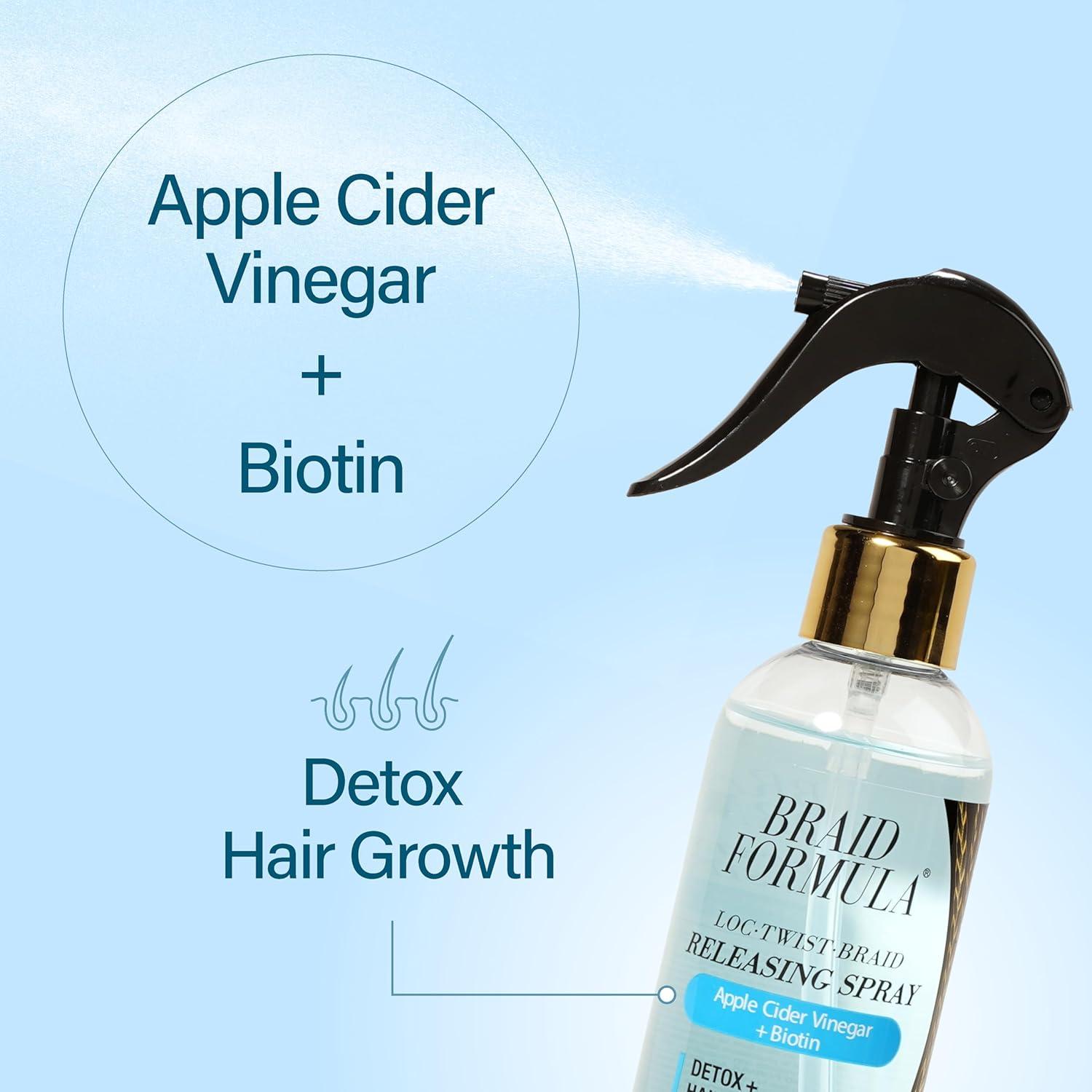 EBIN NEW YORK Braid Formula Releasing Spray | Quick Removal for Braids ...