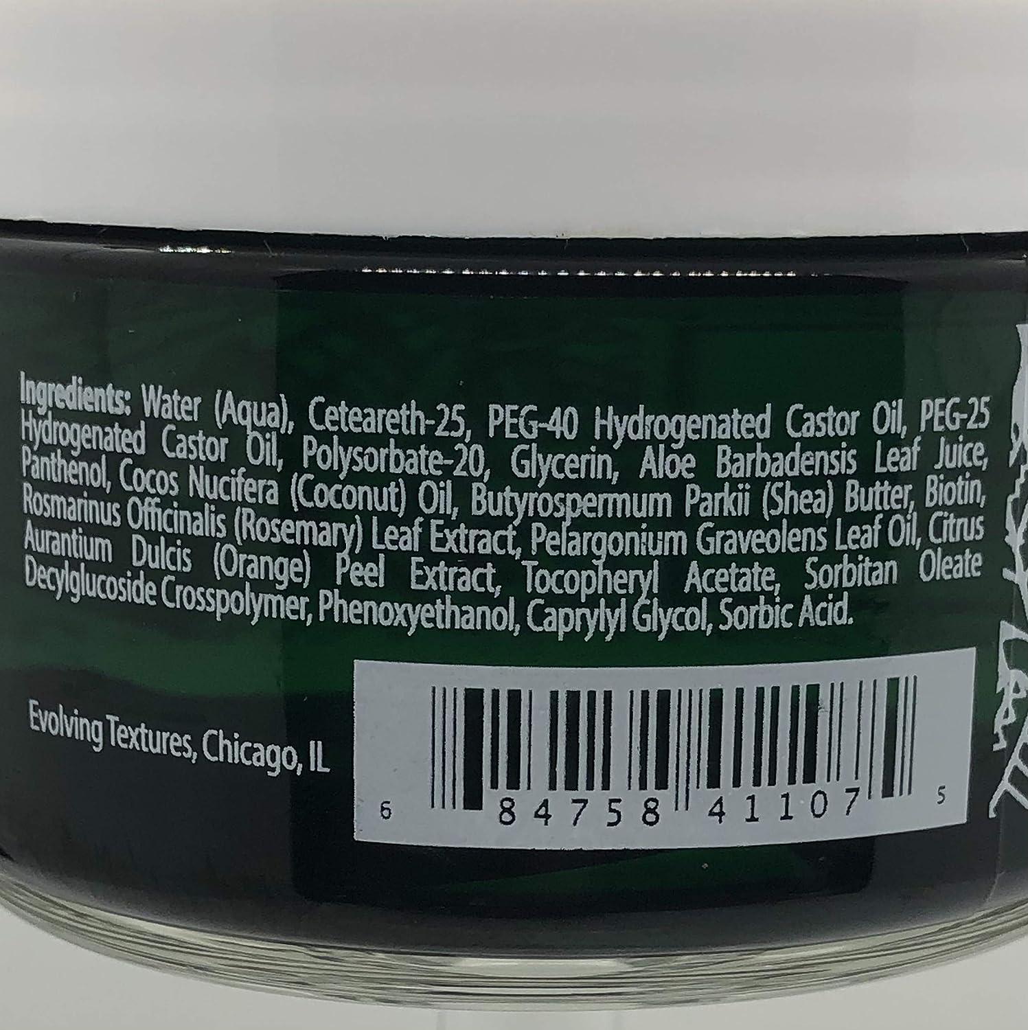 Evolving Textures O Gel 4oz: Plant-Based Styling Gel for Locs, Braids ...