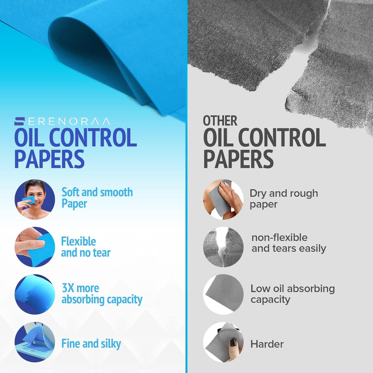 Oil Blotting Sheets for Face - 150 Sheets - Silky Soft Blotting Paper ...