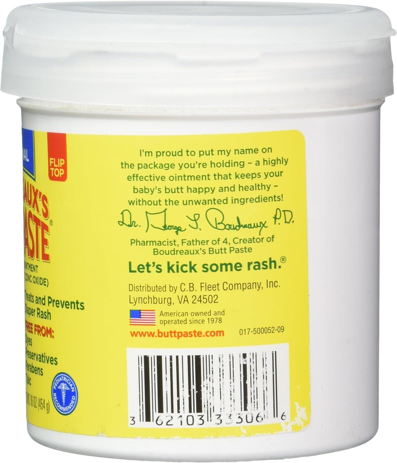 Boudreaux's Original Butt Paste 16 Ounce 3 Pack