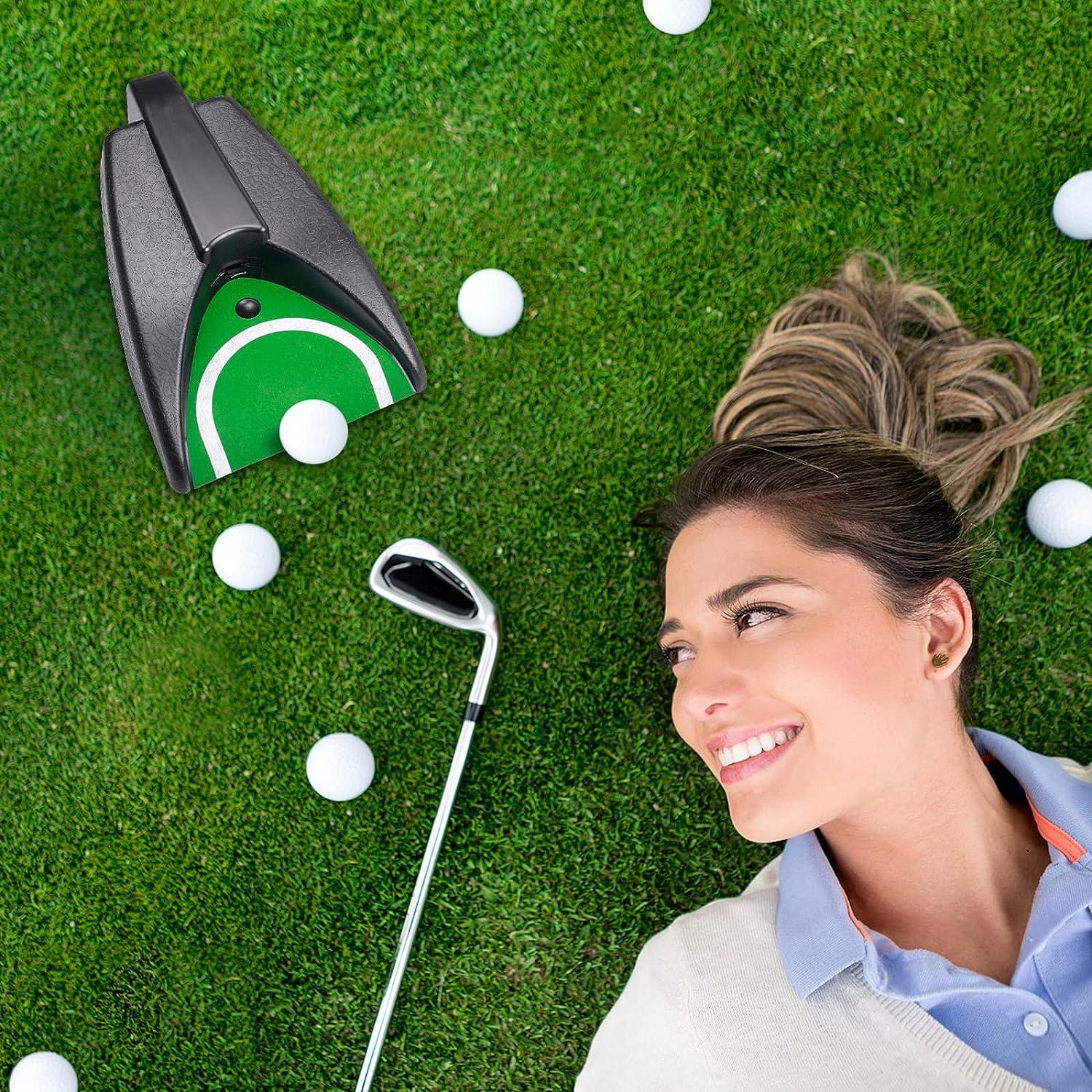 Automatic Golf Putting Machine - Practice Aid for Indoor/Outdoor Use ...