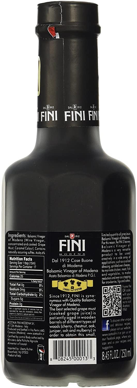Fini Modena Balsamic Vinegar 8.45 fl oz - Aceto Balsamico de Modena ...