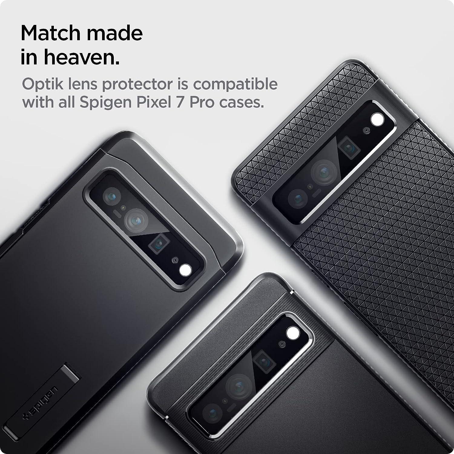 Spigen Pixel 7 Pro Camera Lens Protector - Black 2 Pack | Buy Now with Express International ...