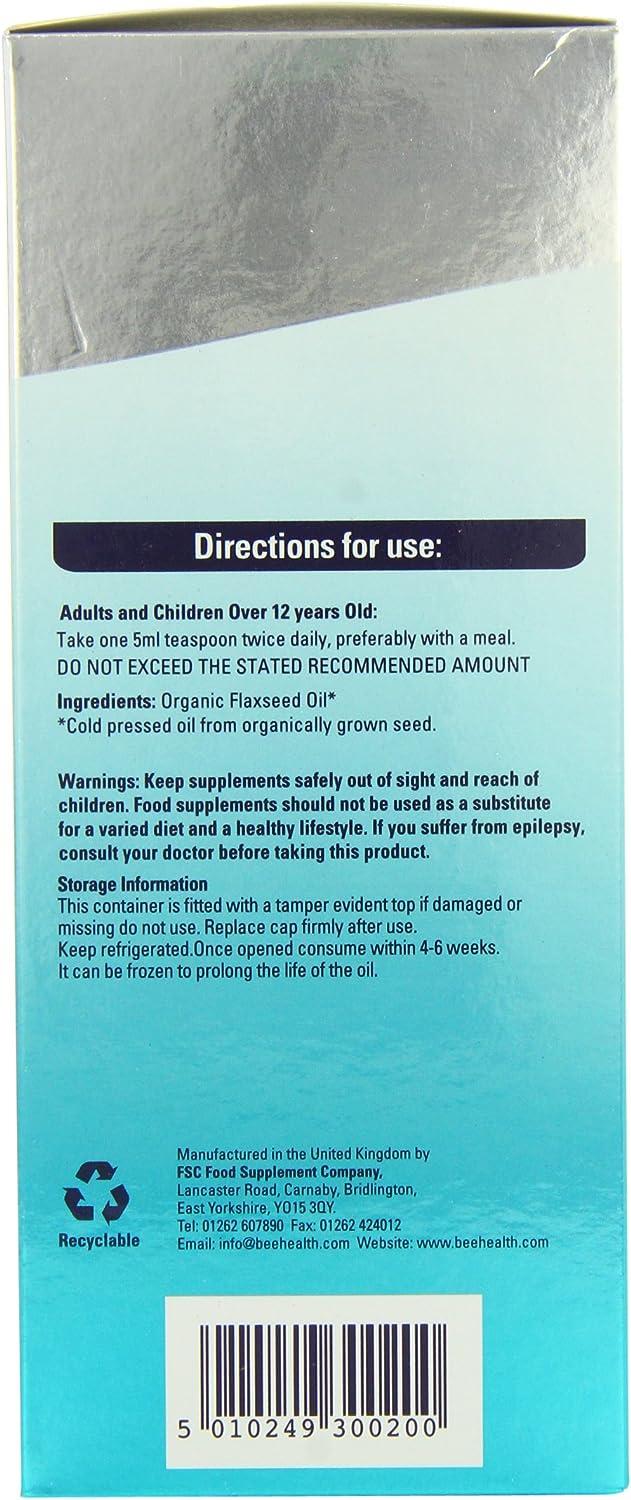 Certified Organic FSC Flaxseed Oil - 500ml | Buy Now with Express ...
