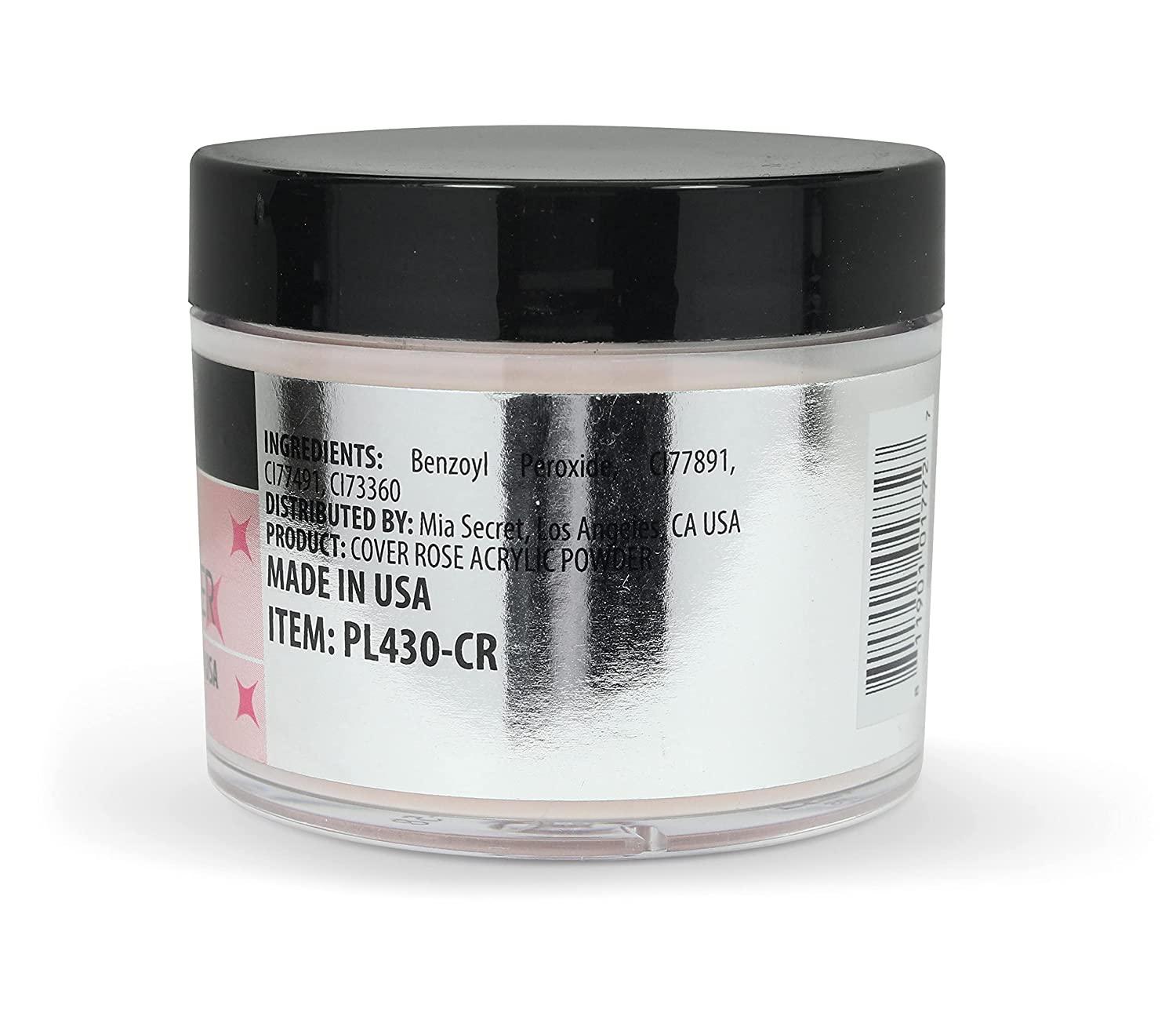 Mia Secret Cover Rose Acrylic Powder 2 Oz - Professional Grade (Pack of ...