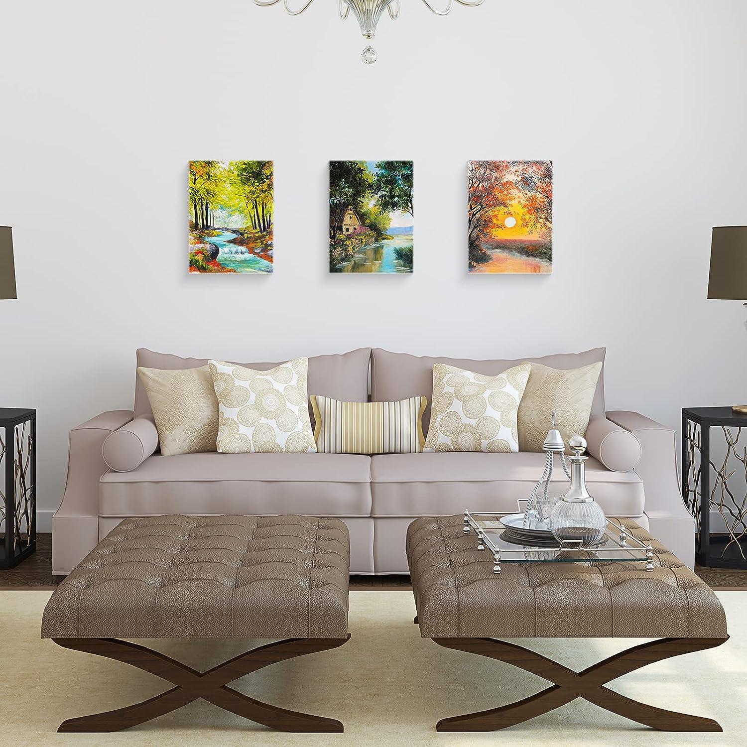 10 oz Triple Primed Cotton White Blank Stretched Canvas for Painting ...