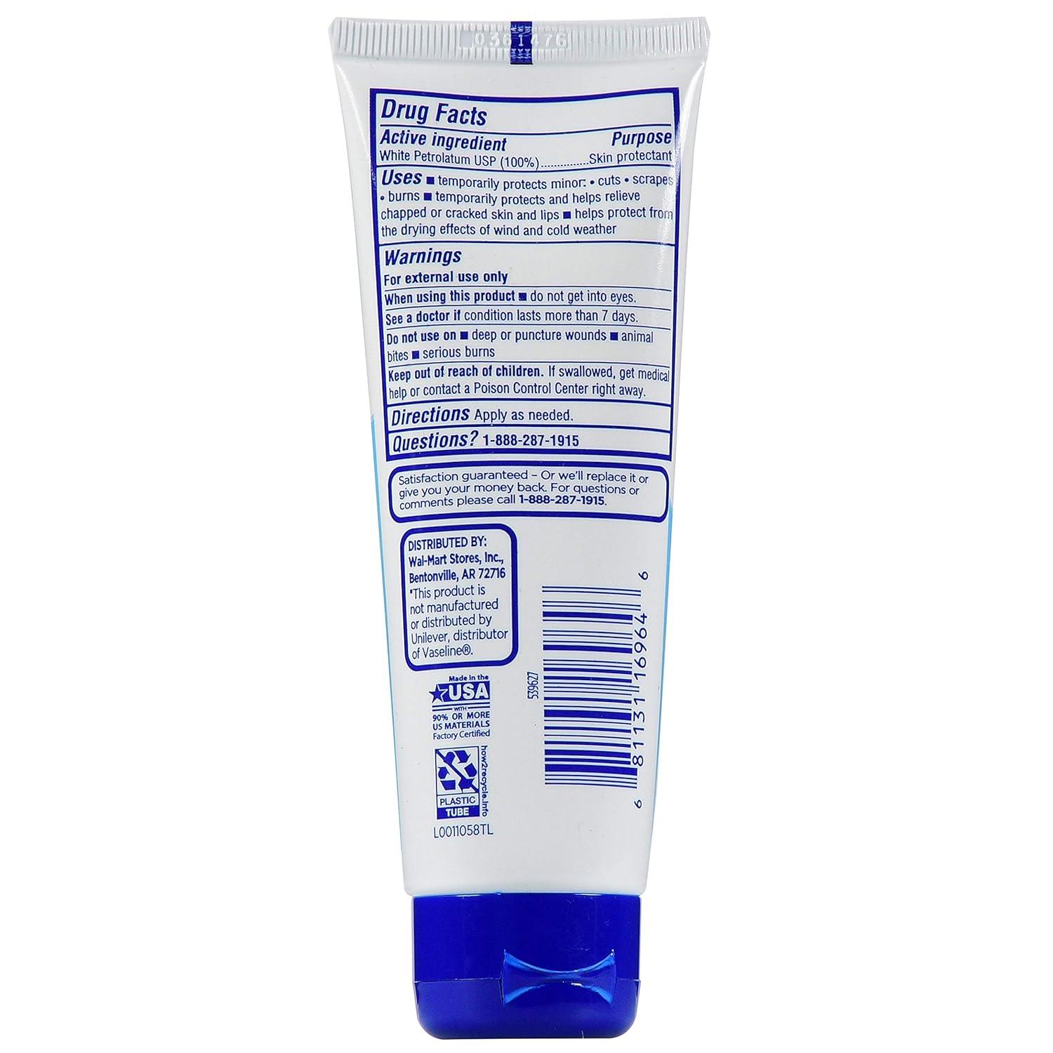 Equate Baby 100% Petroleum Jelly 2.5 oz 2 pk - Gentle Skincare for Babies