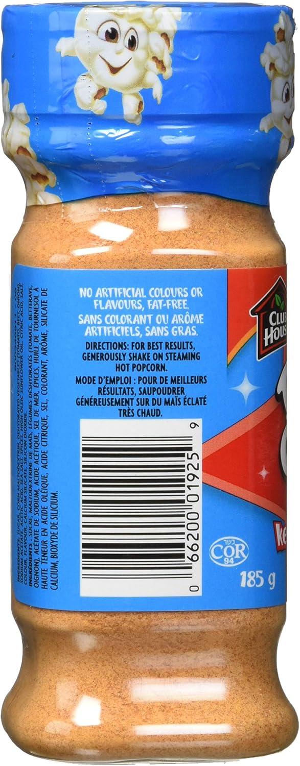 Club House Quality Natural Herbs & Spices Popcorn Seasoning Ketchup 185g Ketchup Seasoning 185 g ...