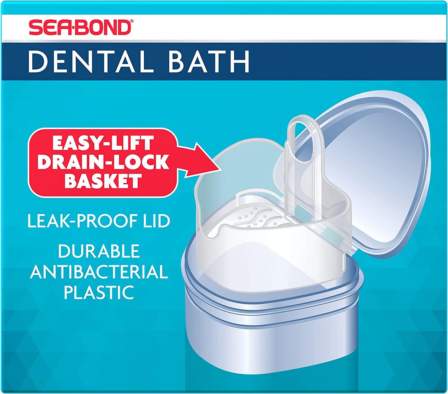 Sea Bond Denture Bath for Daily Cleaning - Assorted Colors | Buy Now ...