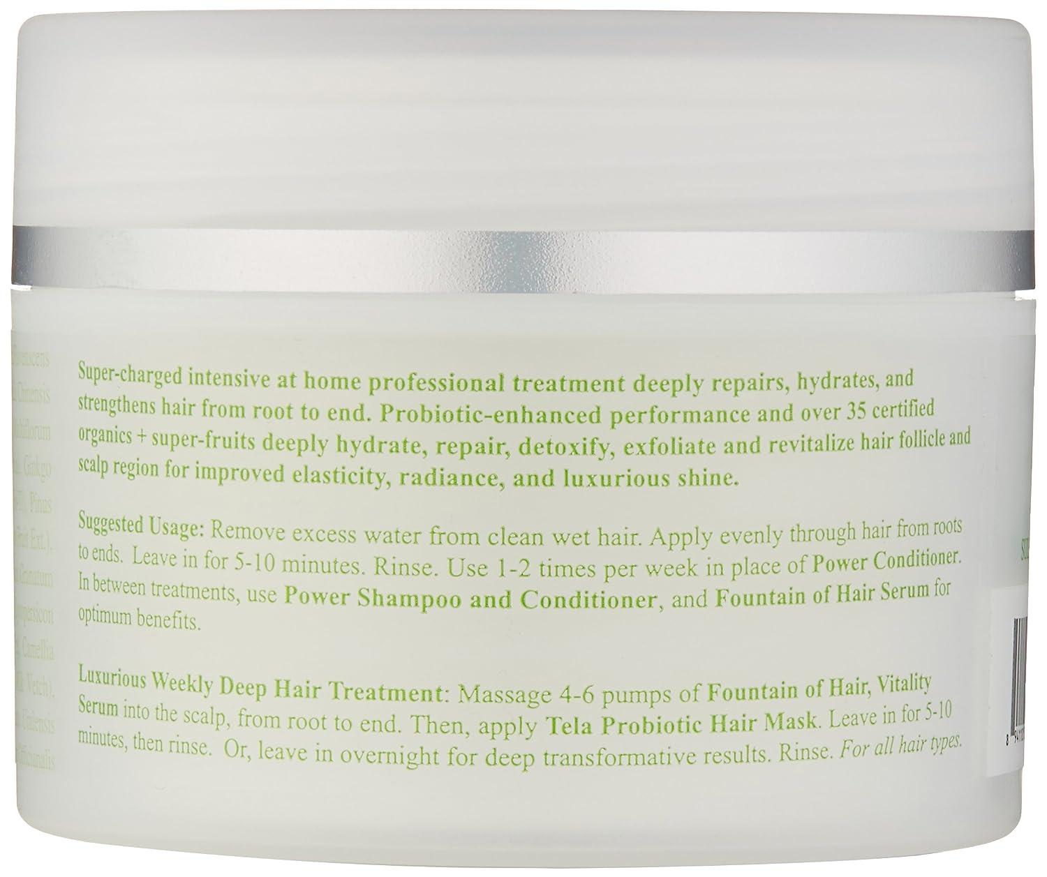 Tela Beauty Organics Probiotic Hair Mask 6.8 Fl Oz - Repair and ...