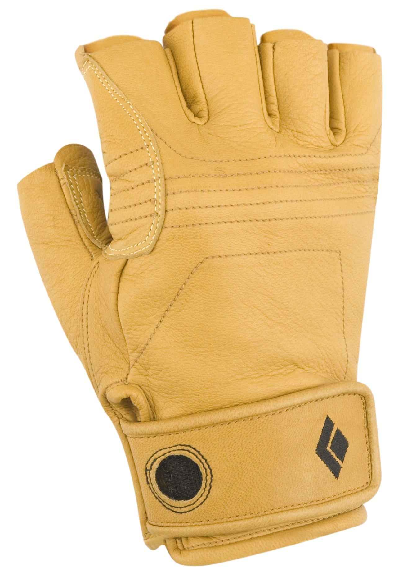 Buy Black Diamond Stone Leather Climbing Gloves - Durable High ...