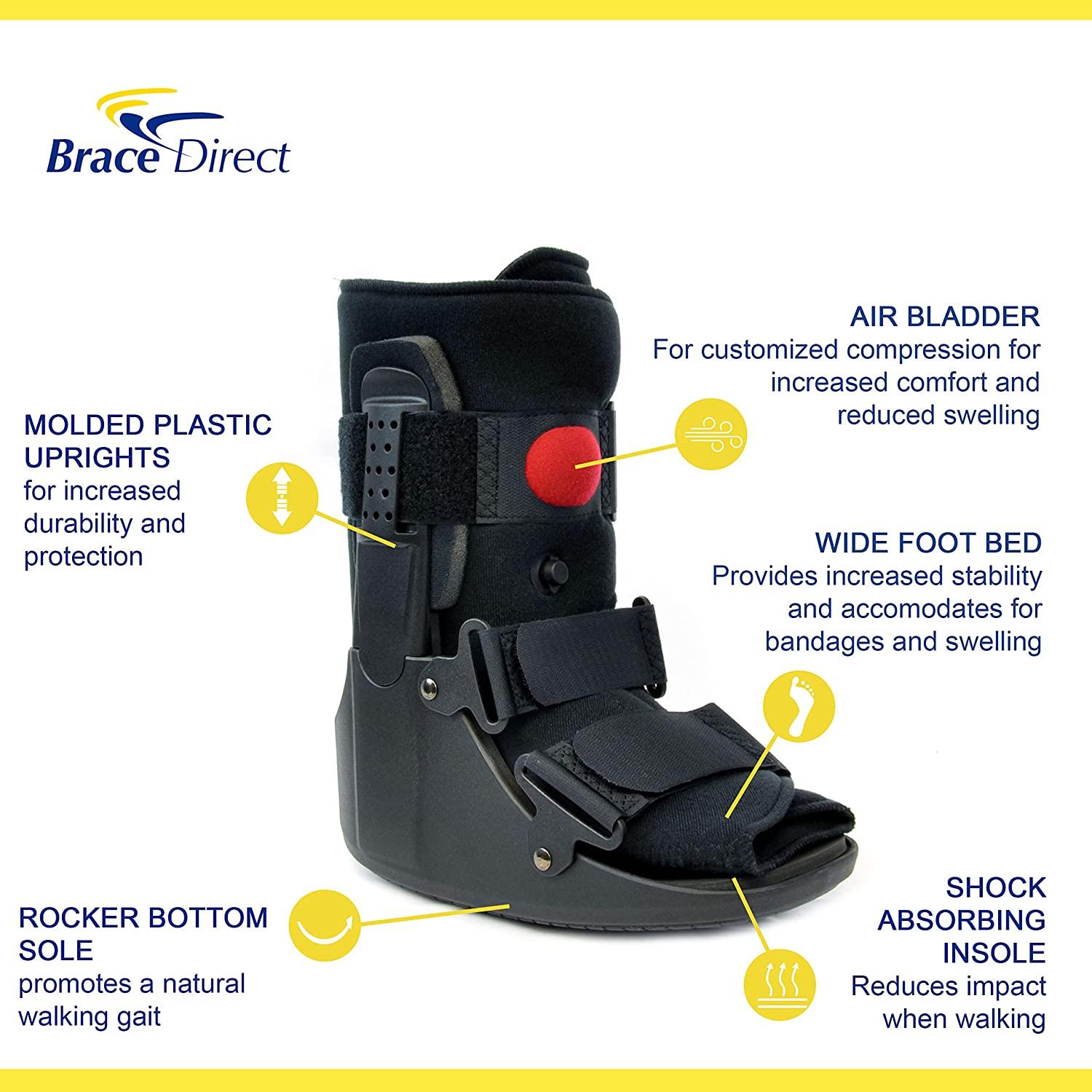Air CAM Walker Short Boot - Orthopedic Protection for Toe, Foot, and ...