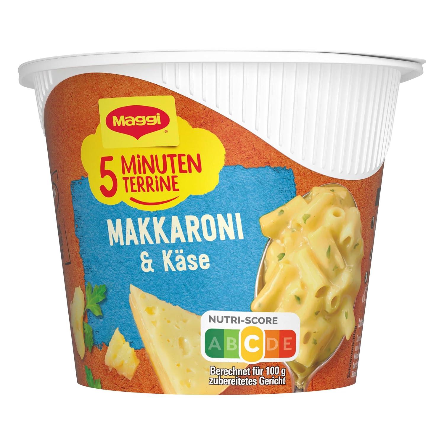 Buy Maggi 5 Minutes Terrine Macaroni and Cheese - Instant Pasta in ...