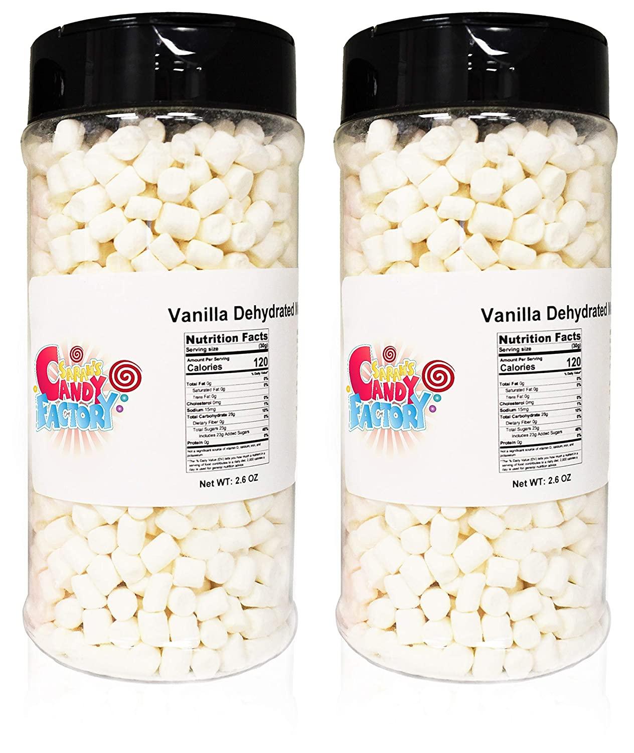Sarah's Candy Factory Dehydrated Marshmallow Variety Pack - Vanilla and ...