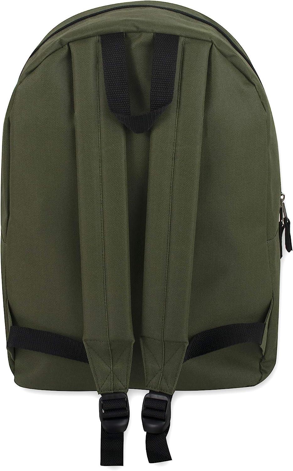 Trailmaker Classic 17 Inch Backpack - Adjustable Padded Shoulder Straps ...