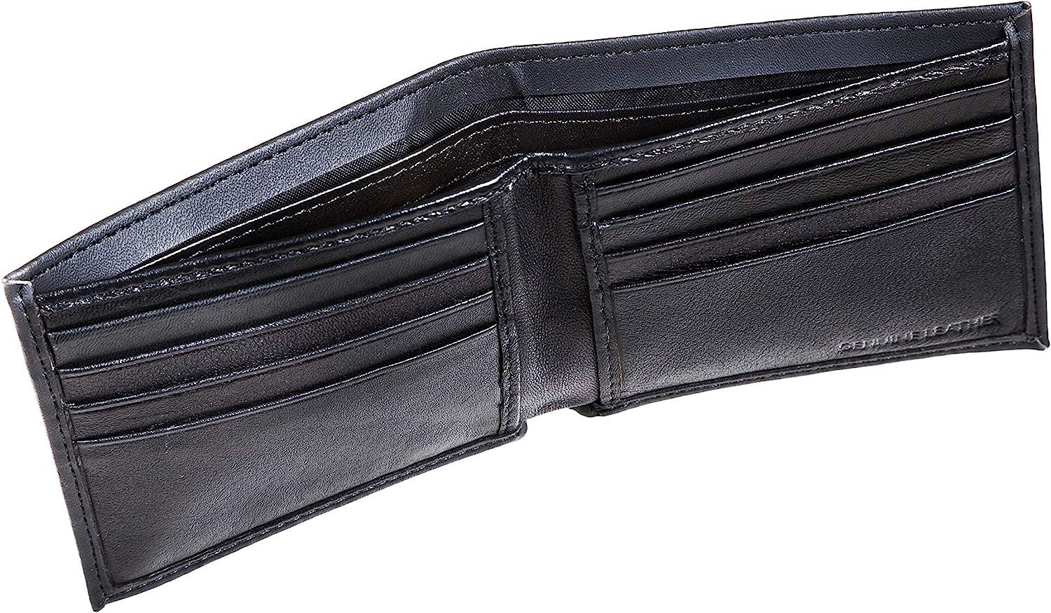 NHL Toronto Maple Leafs Black Leather Bi-Fold Wallet | Officially ...