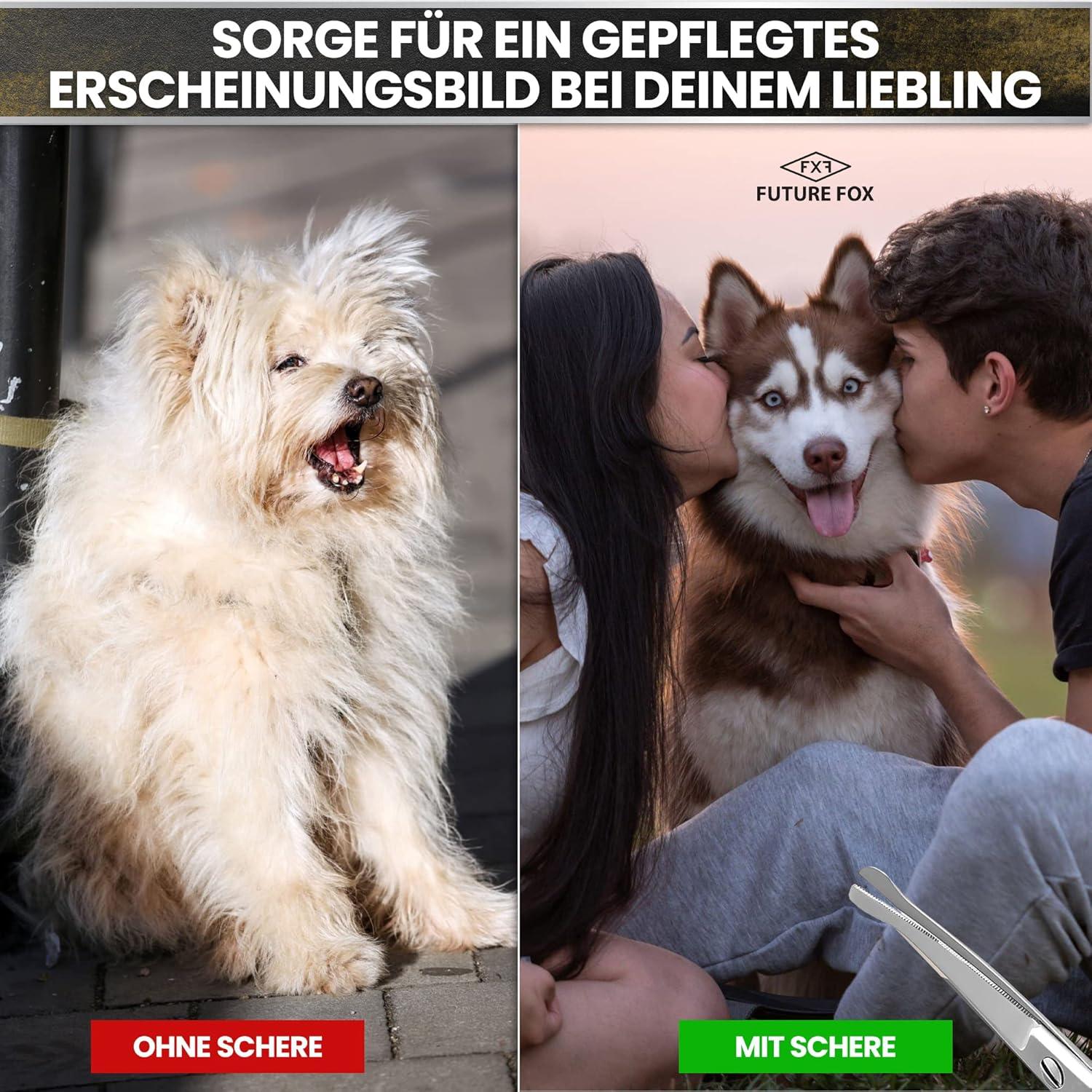 Future Fox Fur Scissors from Solingen - Made in Germany | Curved Pet ...