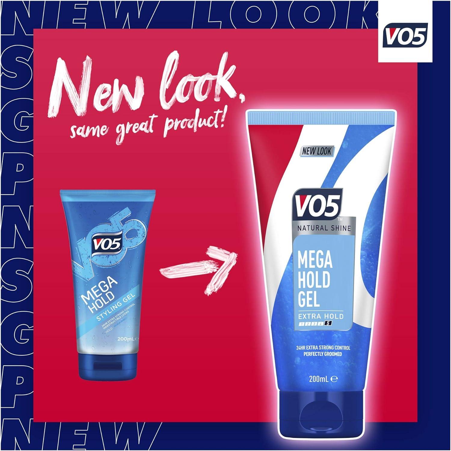 VO5 Mega Hold Styling Gel 200ml 200 ml (Pack of 1) | Buy Now with Express International Delivery ...