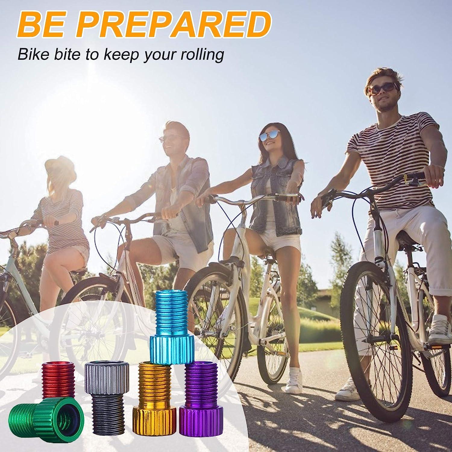 Presta to Schrader Valve Adapter - 10PCS for Bike Tire Inflation | HZJD ...
