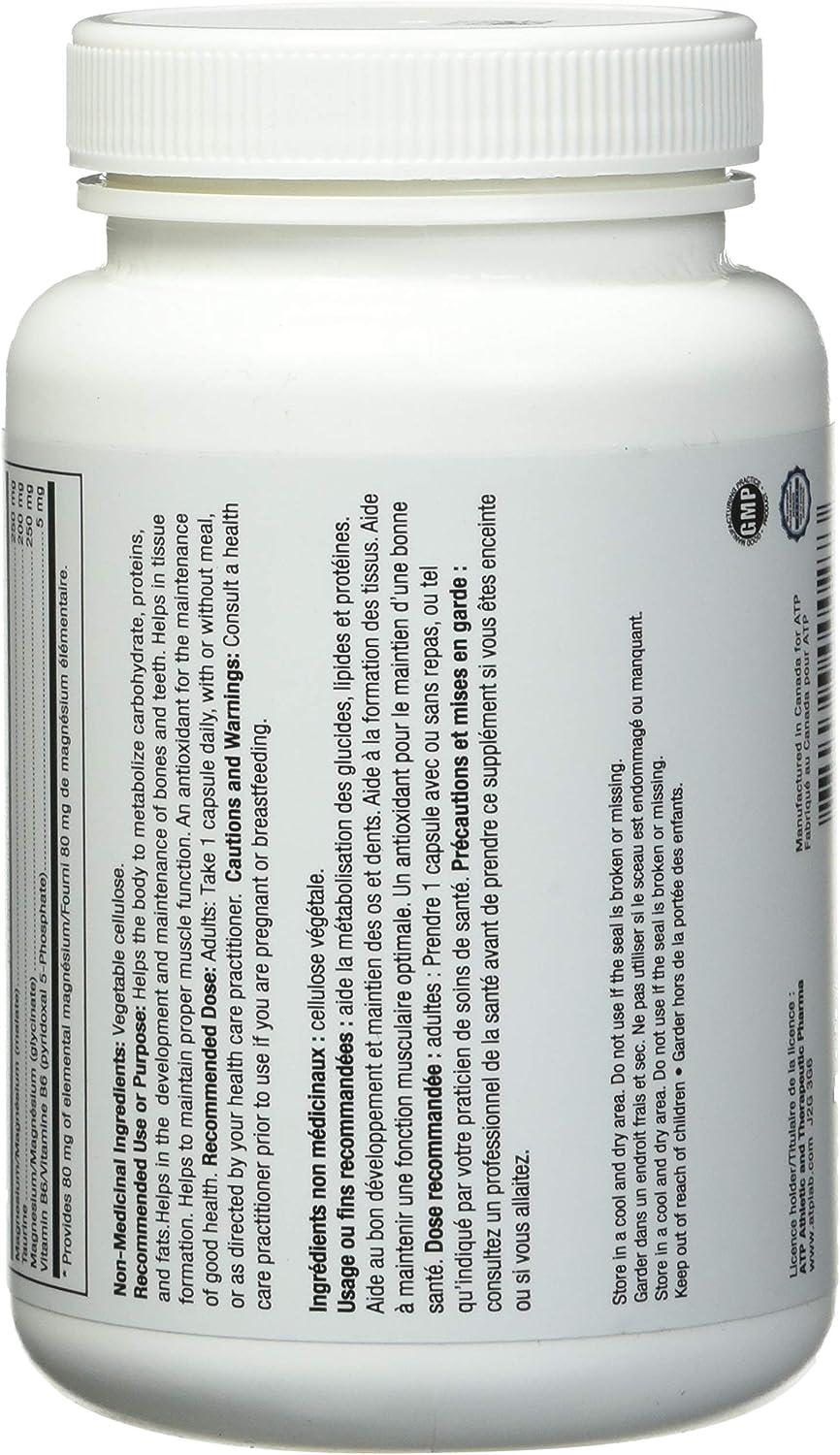 ATP LAB Ultra High Potency Magnesium Complex Supplement - 90 Capsules ...