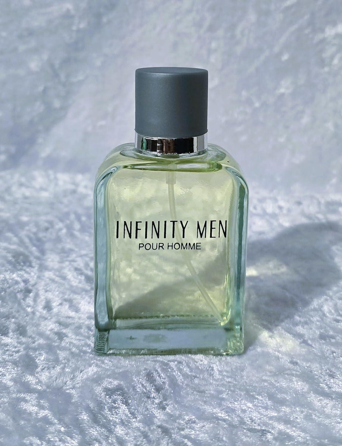 INFINITY MEN Cologne for Men Eau de Parfum Refreshing Citrusy & Floral ...