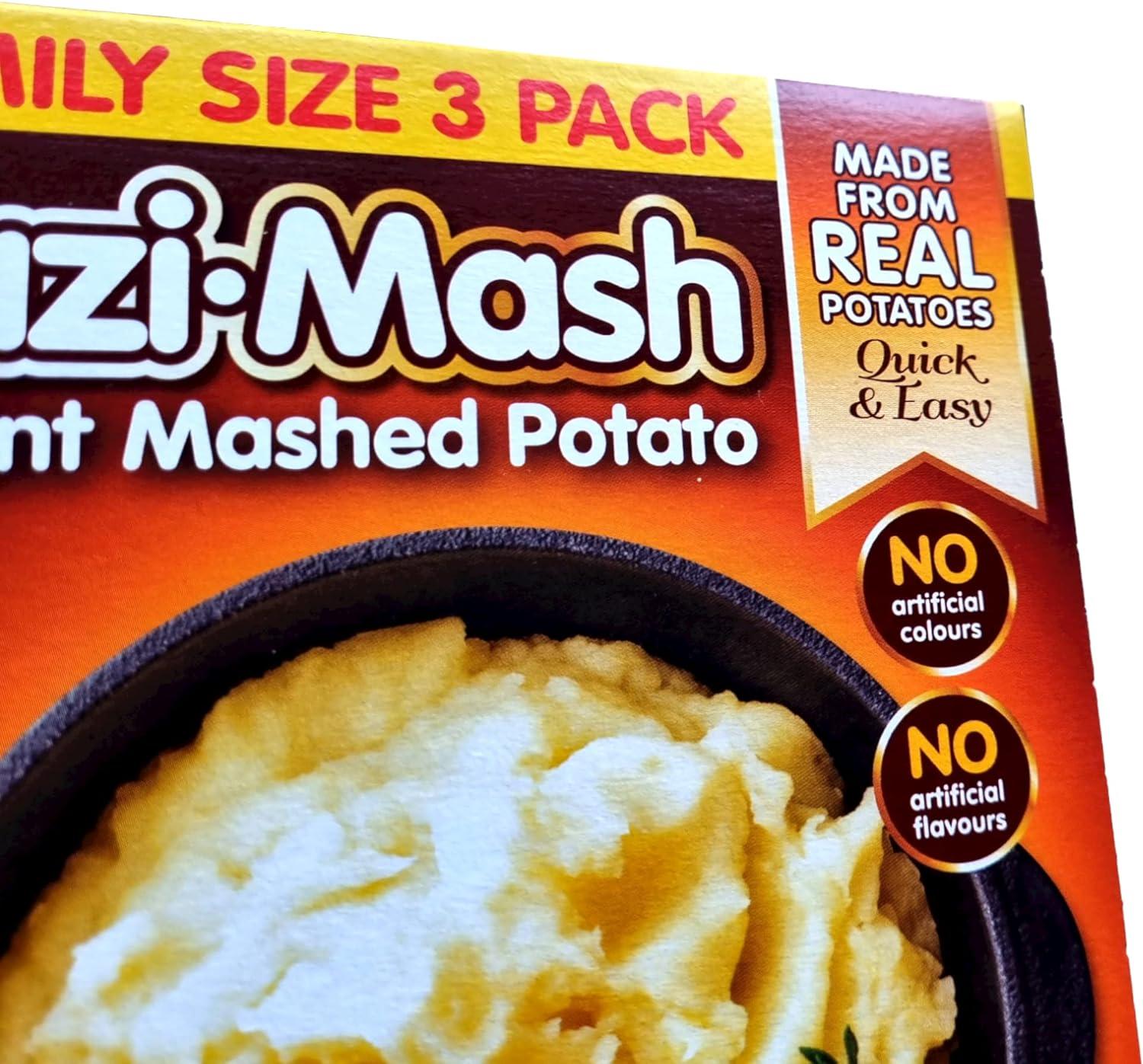 Eazi Mash Potato 900g (9portions) - Instant Mashed Potato for Easy and ...