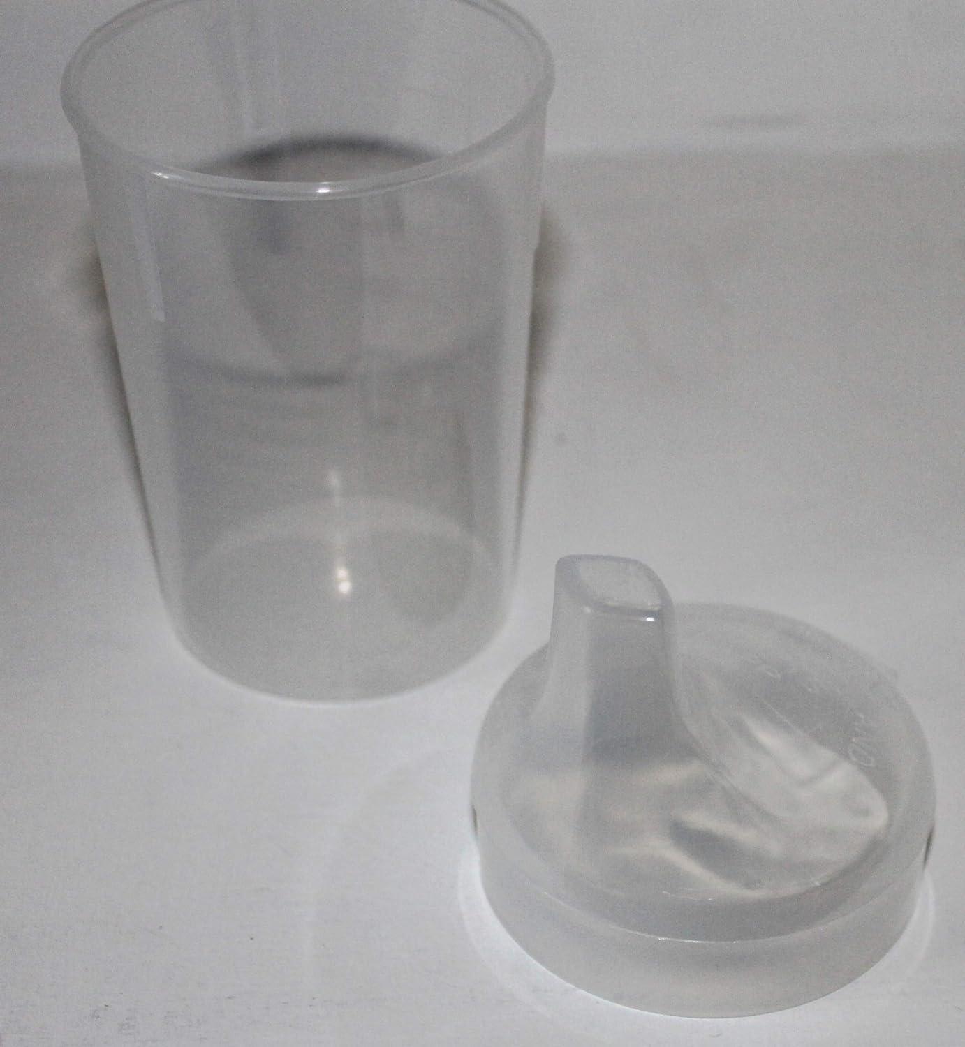 10oz Translucent Plastic Feeder Beakers with Wide Spout - BPA-Free ...