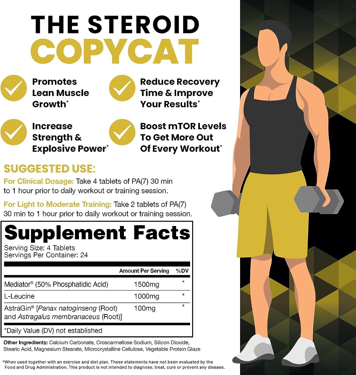 HPN PA(7) Phosphatidic Acid Muscle Builder - Boost mTOR, Increase Mass ...