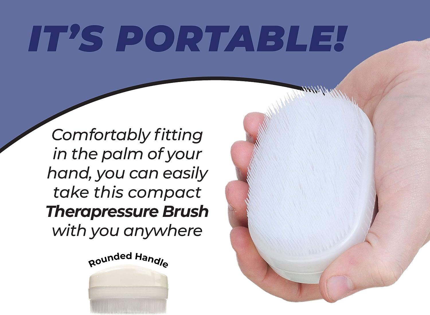 Wilbarger Therapy Brush 2 Pack - Sensory Brushing for Occupational ...