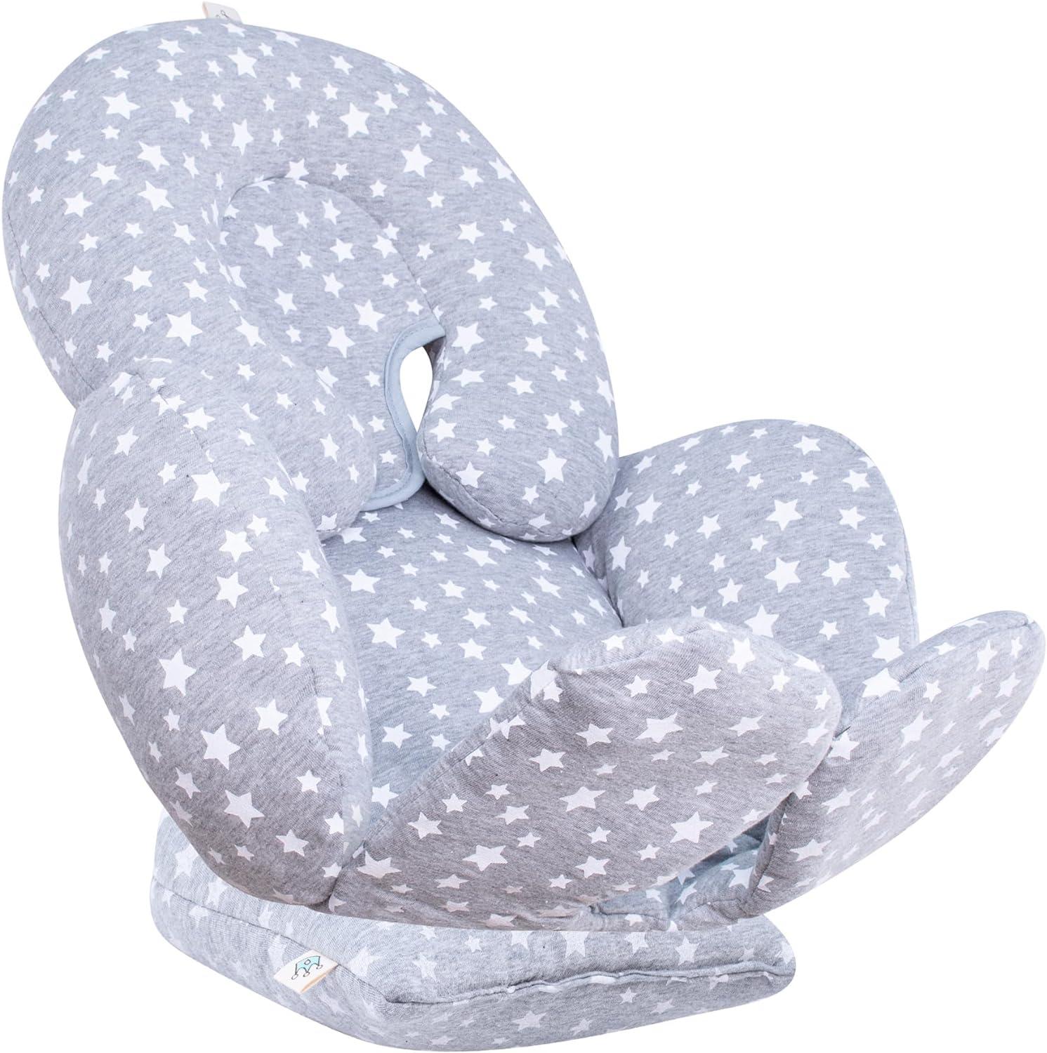 JYOKO KIDS Reducer Support Cushion for Head & Body Baby - White Star 3 ...